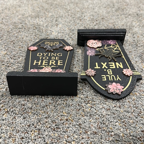 Hobby Lobby | Holiday | Tombstone Table Decor | Poshmark